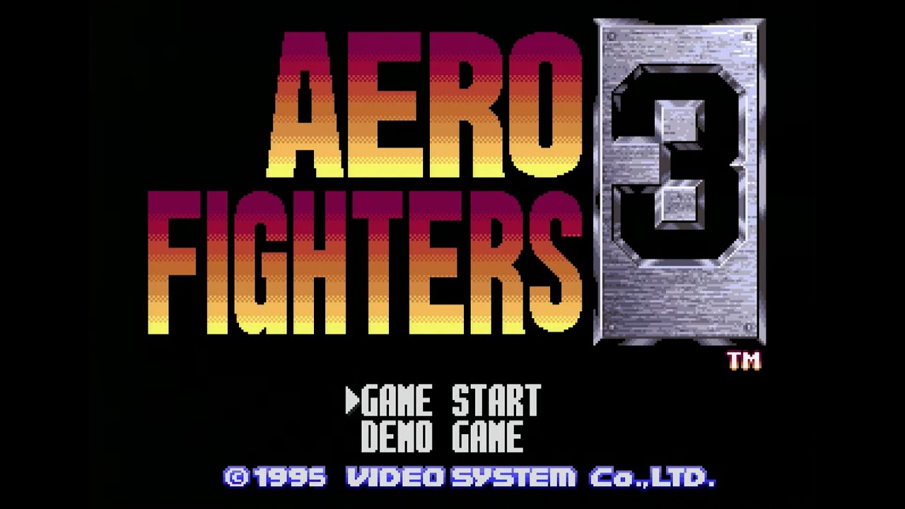 Neo Geo CD Longplay [010] Aero Fighters 3 - YouTube