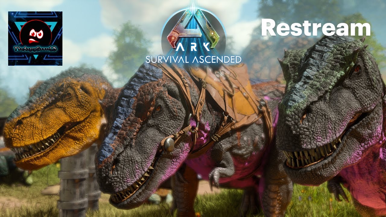T-Rex Taming For Boss Battle - Ark Survival Ascended - YouTube