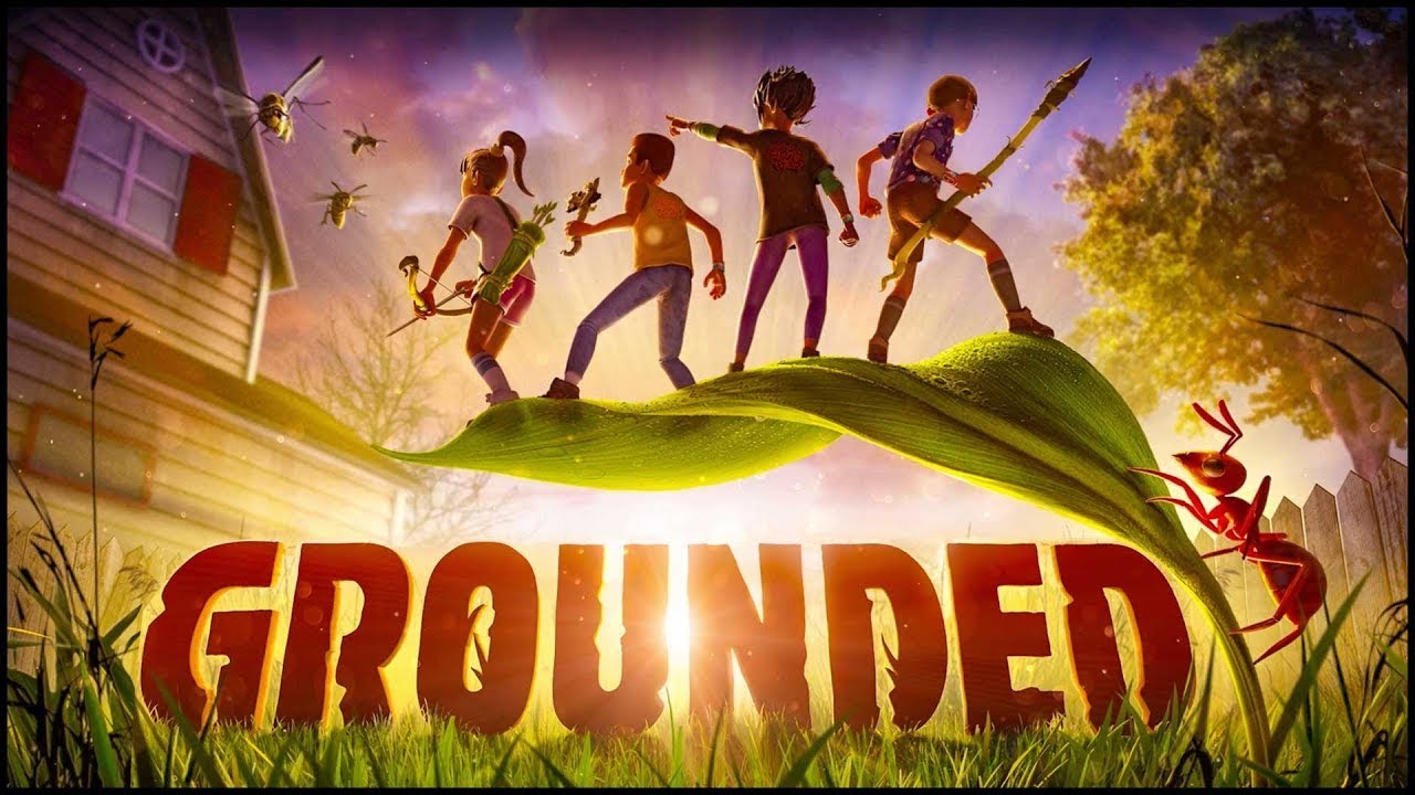 Running around with Caboose in GROUNDED - Live Stream - YouTube