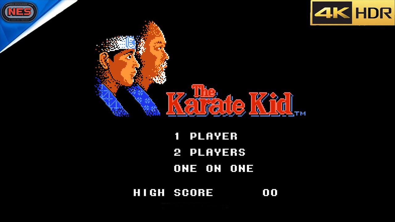 NES GAMEPLAY - The Karate Kid II The Arcade Game - YouTube
