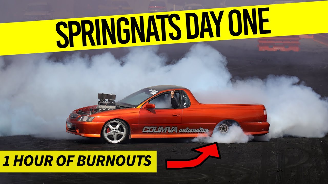 SPRINGNATS 28 2022 DAY ONE - FRIDAY NIGHT EXPRESSION - Aussie burnout ...