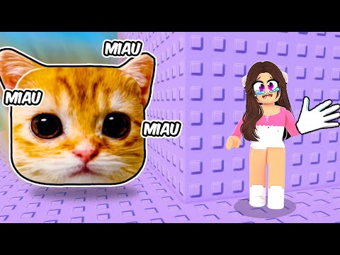 Ay Mi GATİTO KEDİ KOVALARKEN Troll Kulesine Tırmanmak !! Roblox