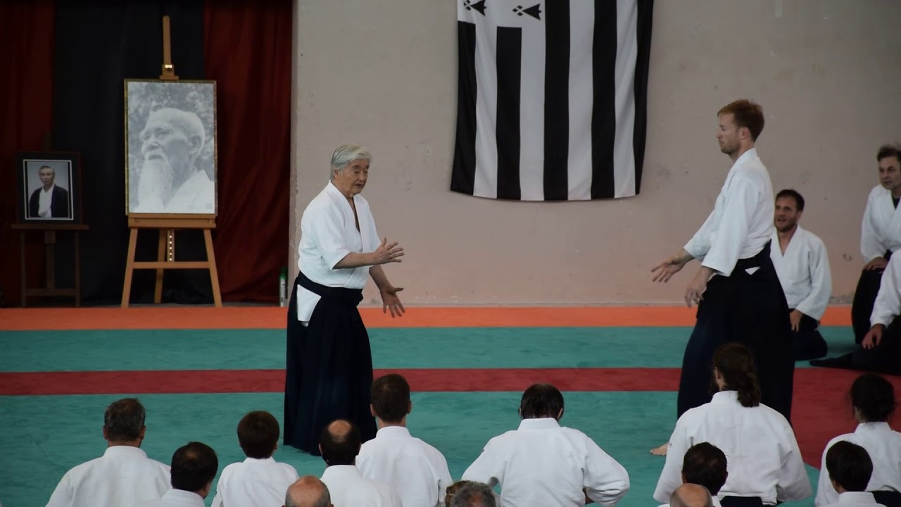 Stage Aikido YAMADA sensei à Lesneven 2018 N°4 - YouTube