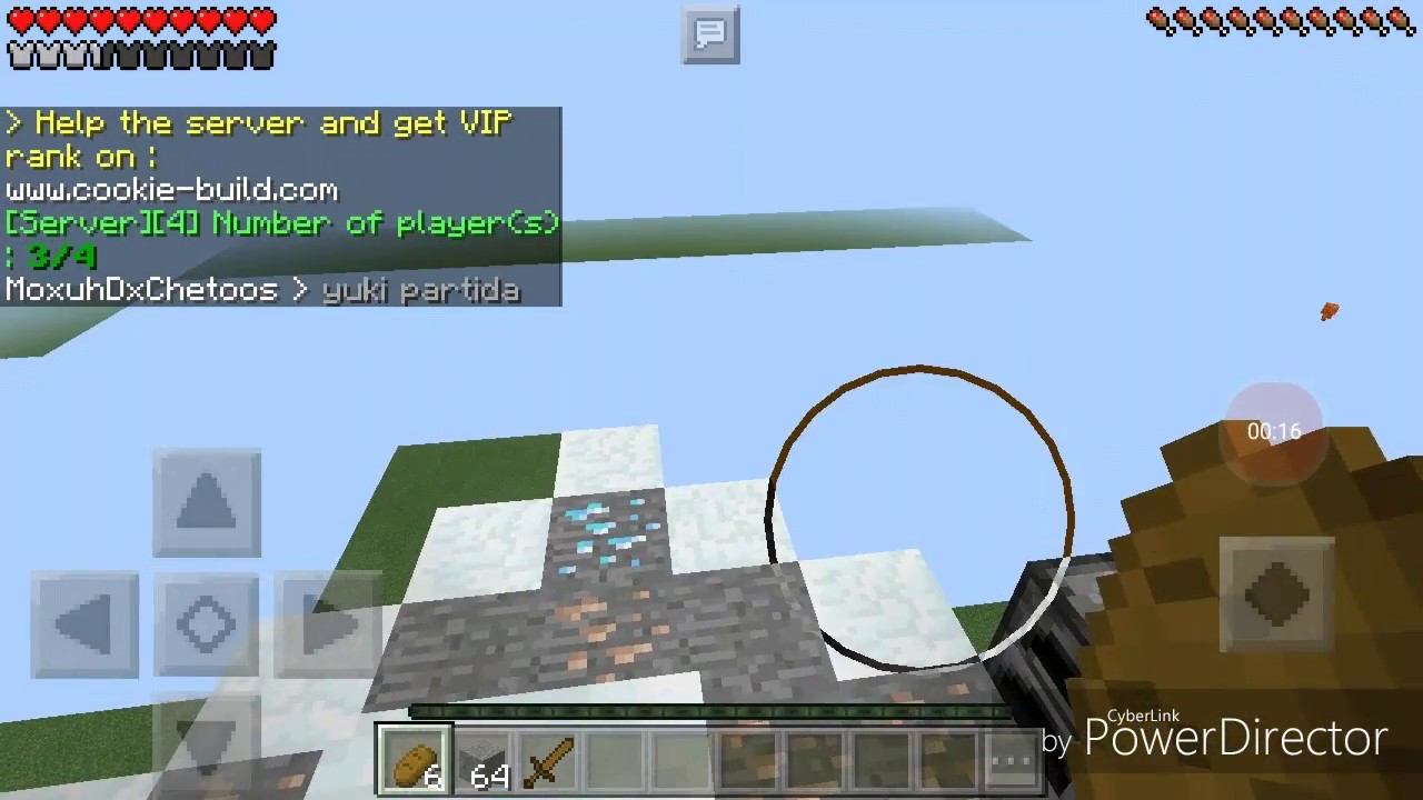 Minecraft PvP no Minecraft - YouTube
