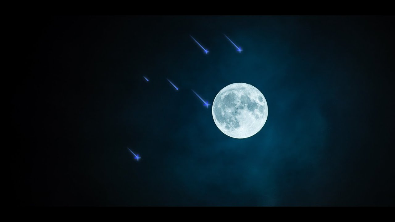 Falling Stars Animation With Pure CSS - YouTube