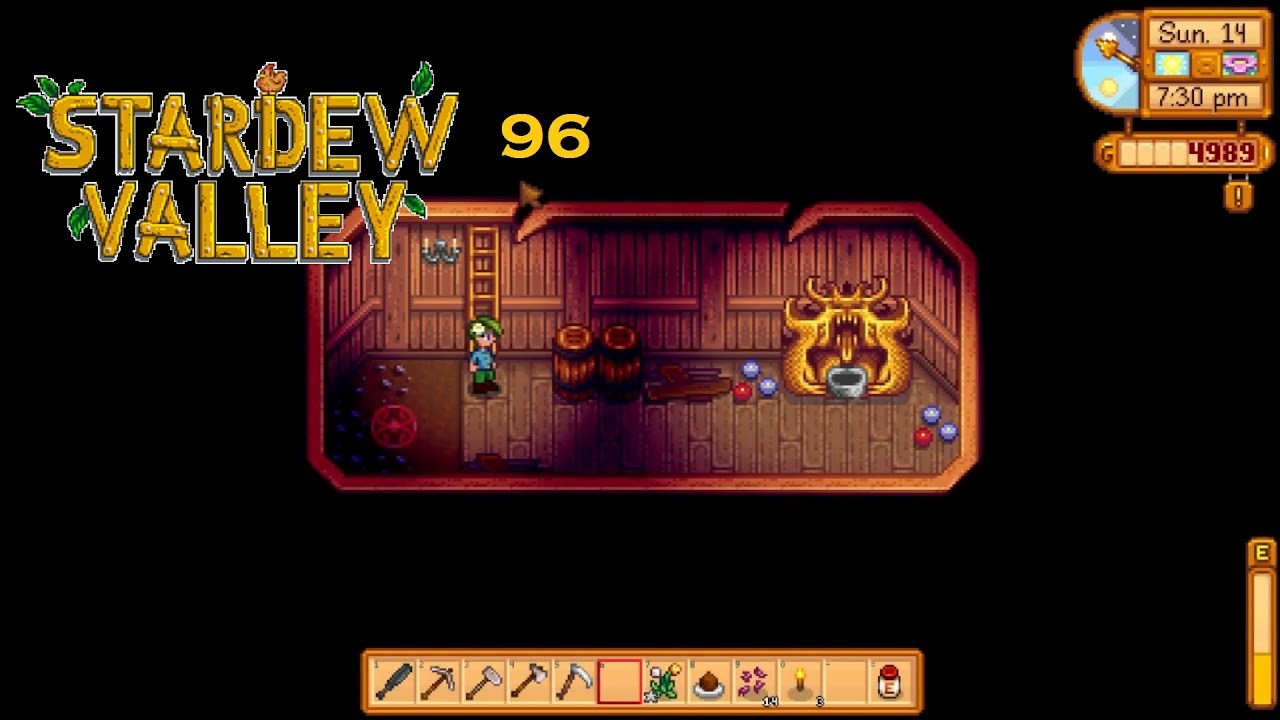 Stardew Valley Happyland 96 - What's in the wizards basement? - YouTube