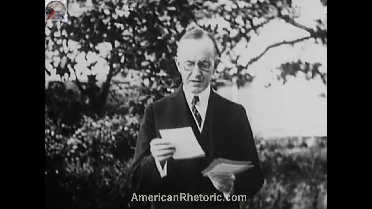 【PublicDomain】1924.Calvin Coolidge.Speech on Taxes.Liberty.Philosophy ...