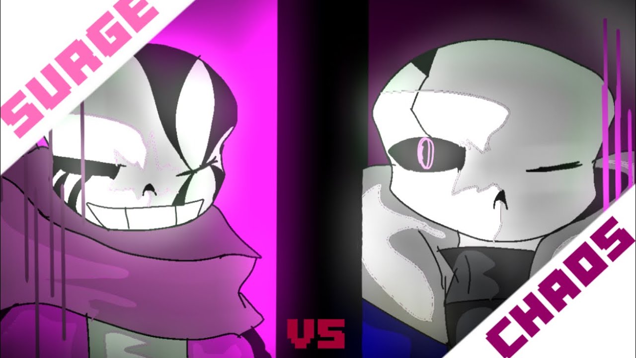 SURGE VS CHAOS sans (Collab pt1) @Luke_Animates567 - YouTube