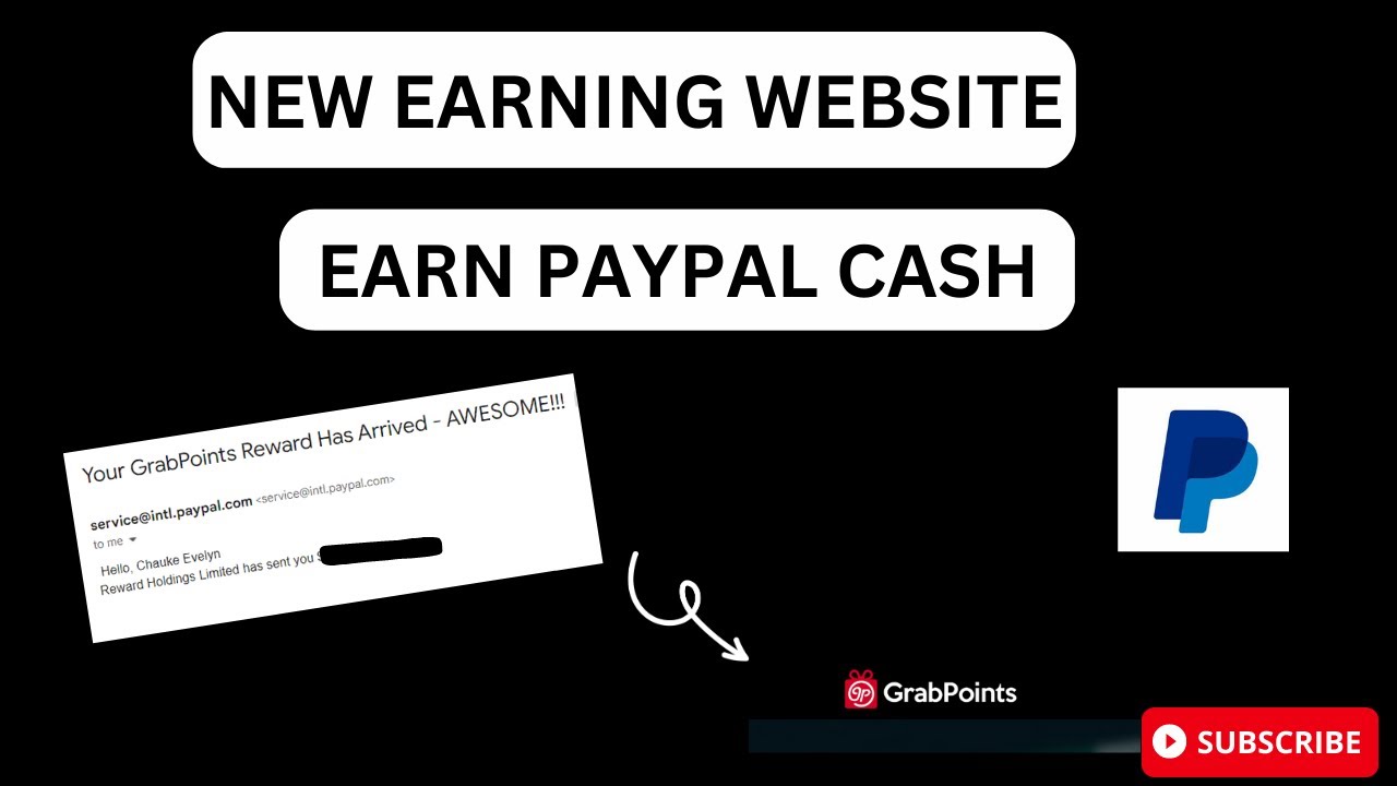 NEW website for Earning PayPal Money!!! Full tutorial| Proof of payment ...