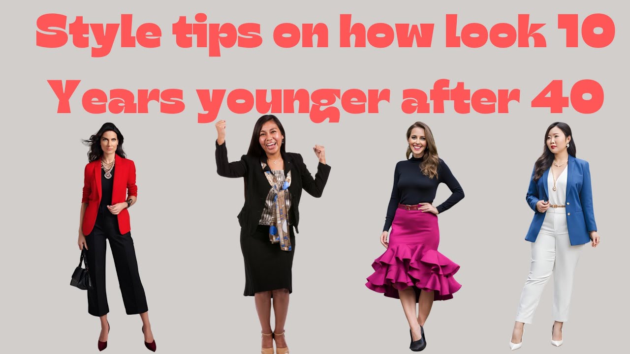 What You Wear Affects How You Age (Dress to Look Younger After 40 ...
