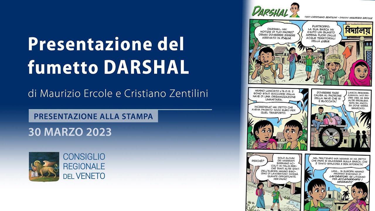 Presentazione del fumetto DARSHAL - YouTube