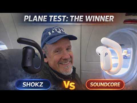Shokz vs Soundcore: The Open-Ear Flight Test