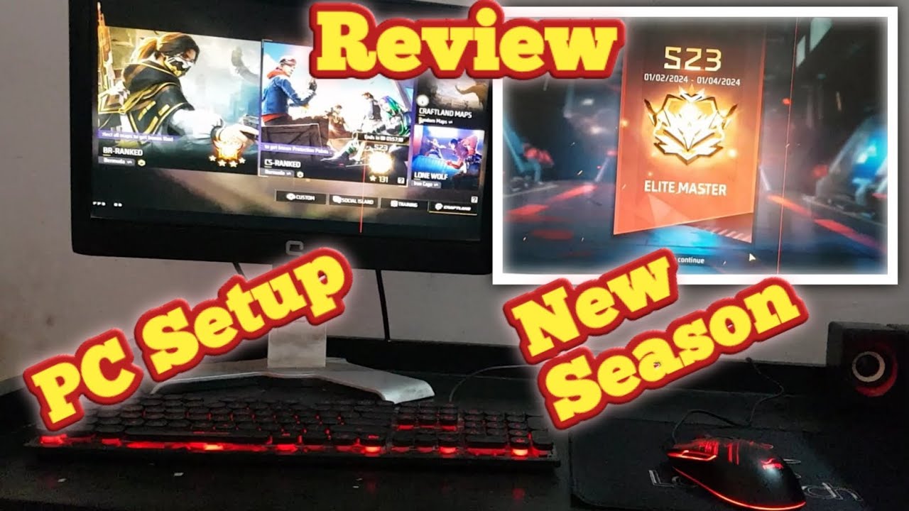 My Pc Setup | CS New Season | ID Review - YouTube