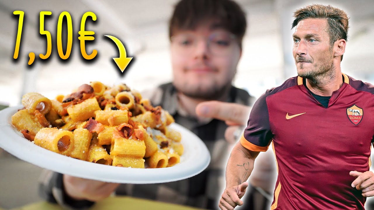 Il RISTORANTE dove mangiano i CALCIATORI della ROMA - YouTube