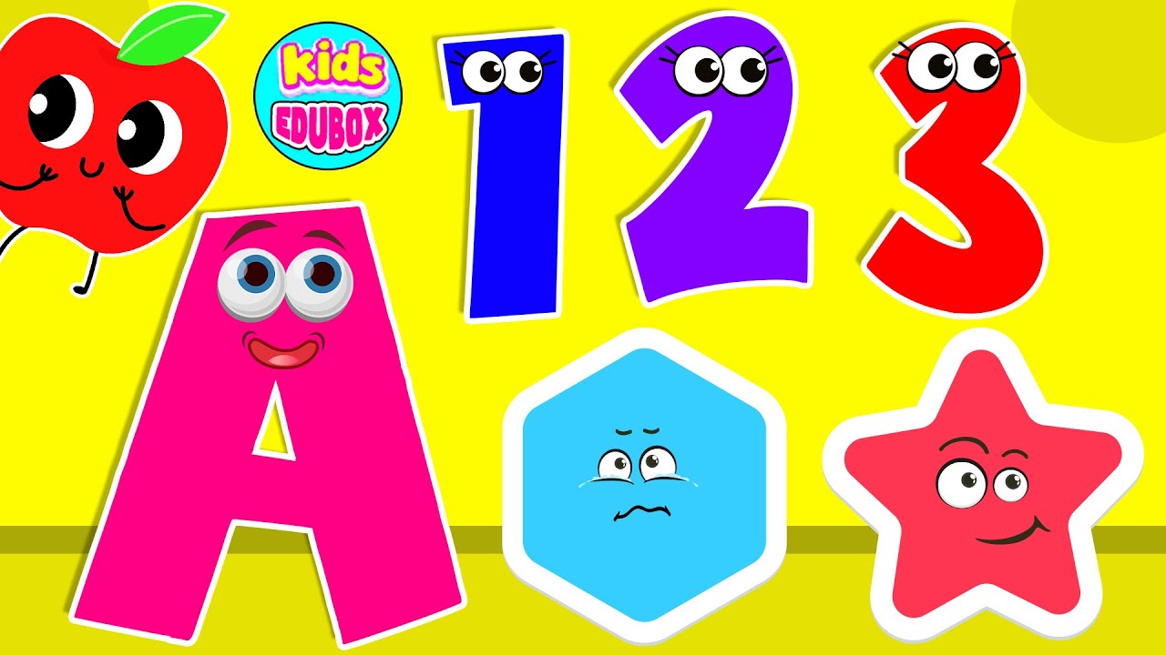 ABC & 123 Learning Videos For Preschool | ABC And One Two Three | ABC ...