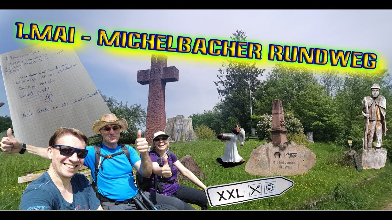 Michelbacher Rundweg 01.Mai 24 18km - YouTube
