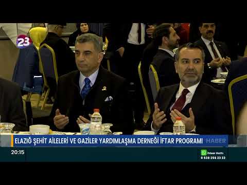 ELAZIĞ ŞEHİT AİLELERİ VE GAZİLER YARDIMLAŞMA DERNEĞİ İFTAR PROGRAMI