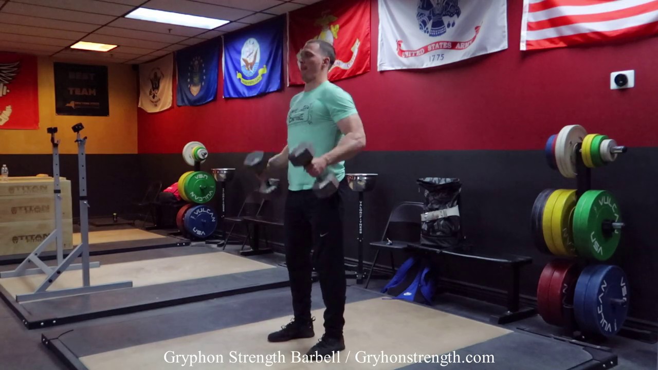 Dumbbell Hang Power Clean - YouTube