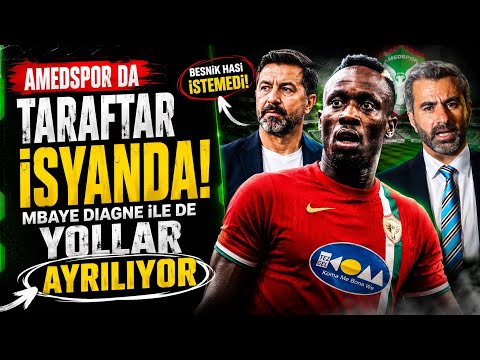 Amedspor’da Taraftar İsyanda! Mbaye Diagne ile de Yollar Ayrılıyor