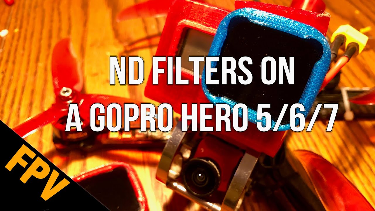 How to use an ND filter on a GoPro Hero 5,6 or 7 - YouTube