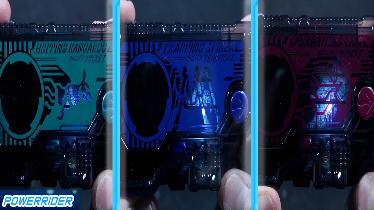 DX Progrise Key Set 03 Demo - PowerRider - YouTube