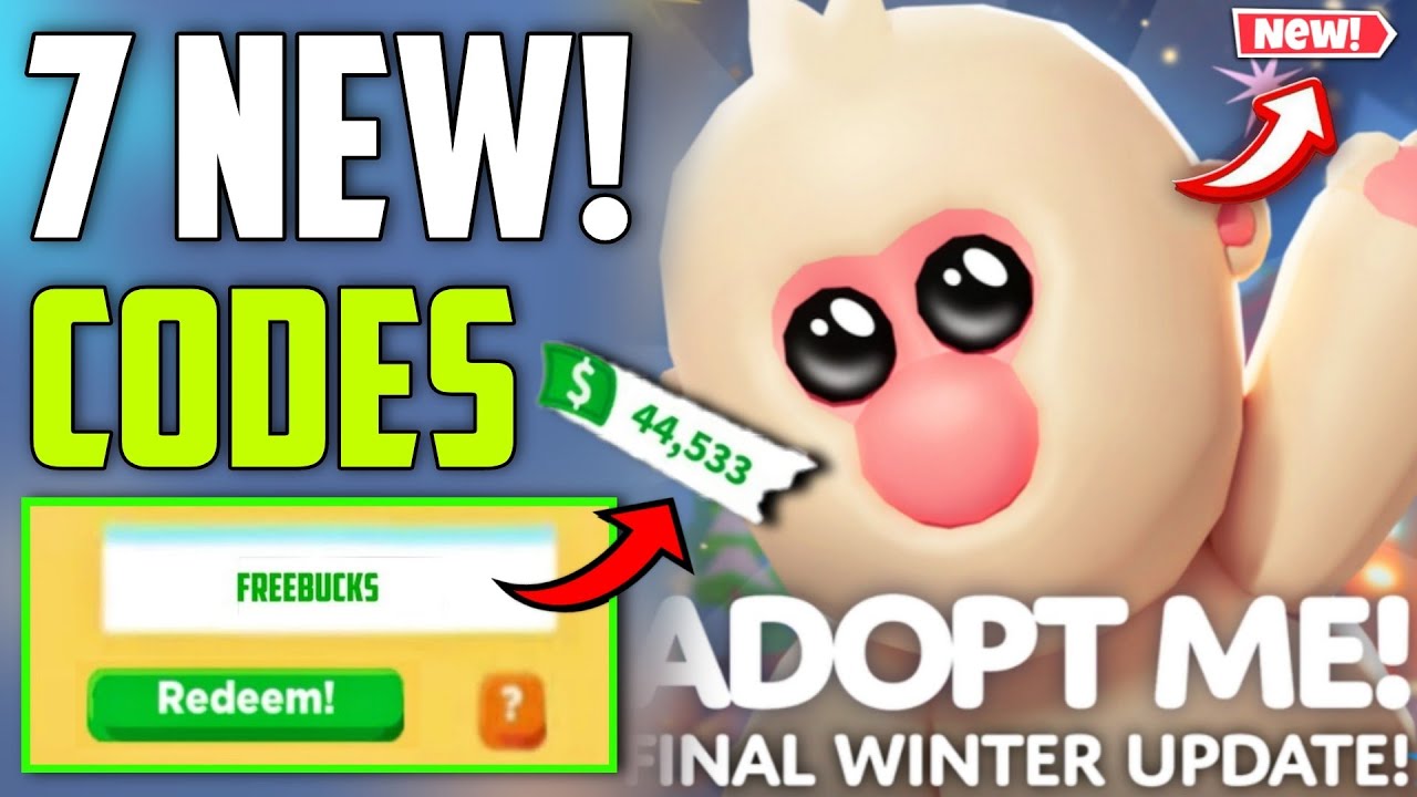 Winter🎄 New UPDATE!⚠️ADOPT ME ROBLOX CODES 2023 - ADOPT ME CODES-CODES ...