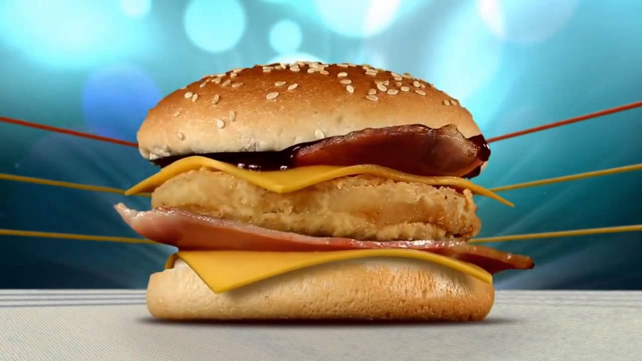 DOUBLE DOUBLE BBQ Bacon Burger - YouTube