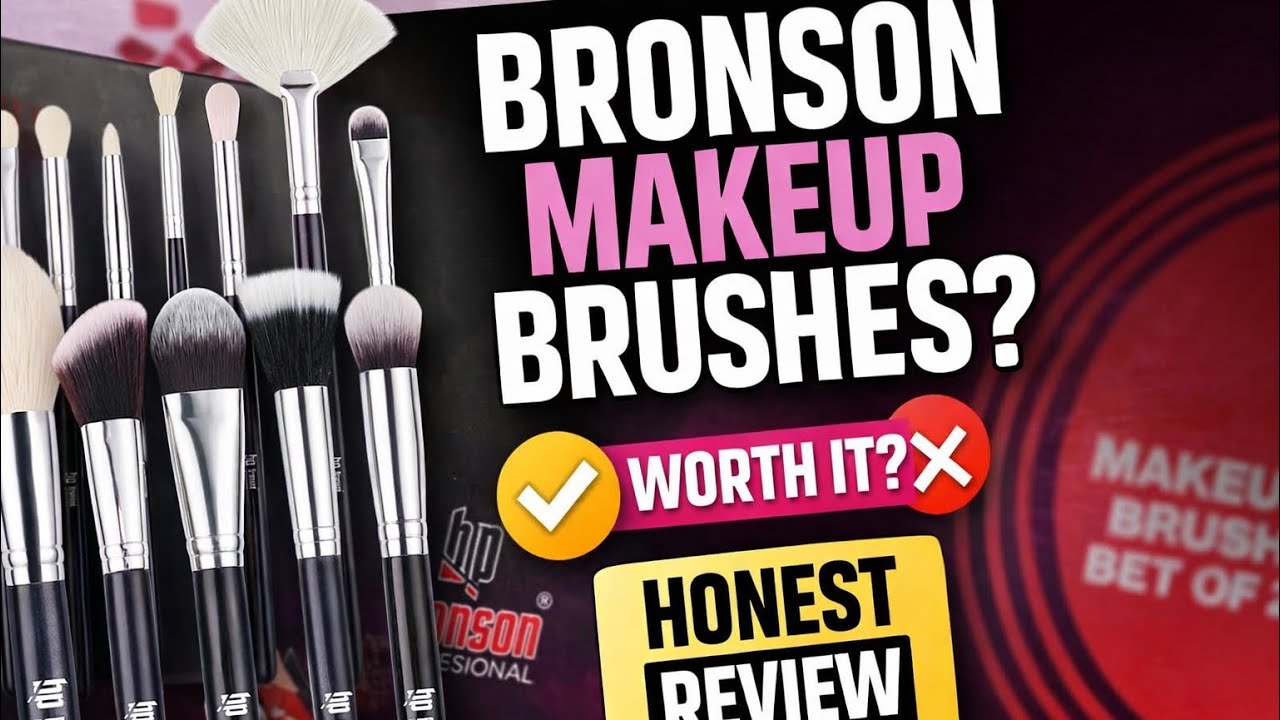 Bronson Makeup Brush Review | Honest Review | Worth it - YouTube