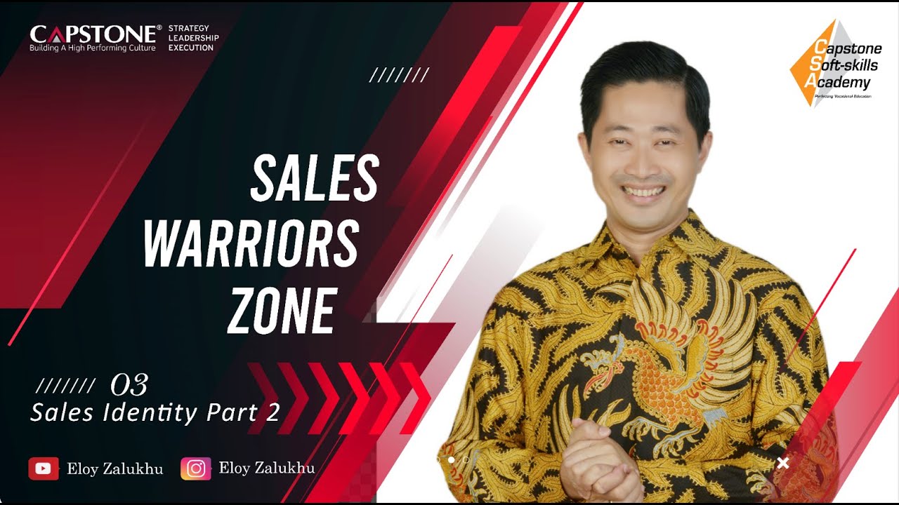 Sales Warriors Zone: Sales Identity Part 2 - YouTube