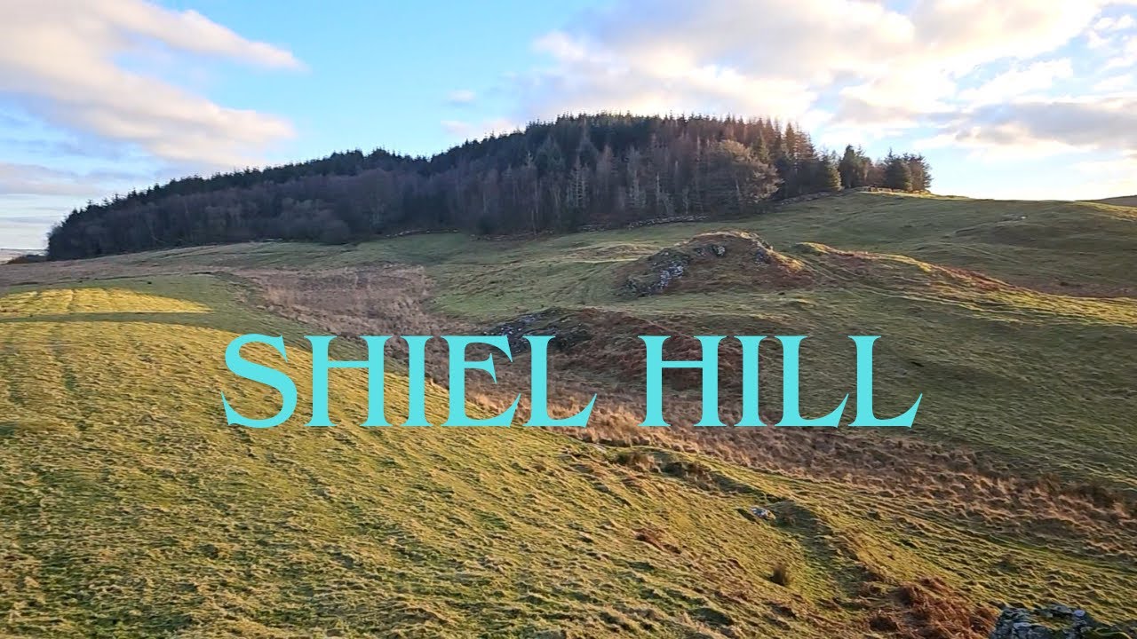 Frosty January wander around Shiel Hill in the Glenkens, Scotland - YouTube