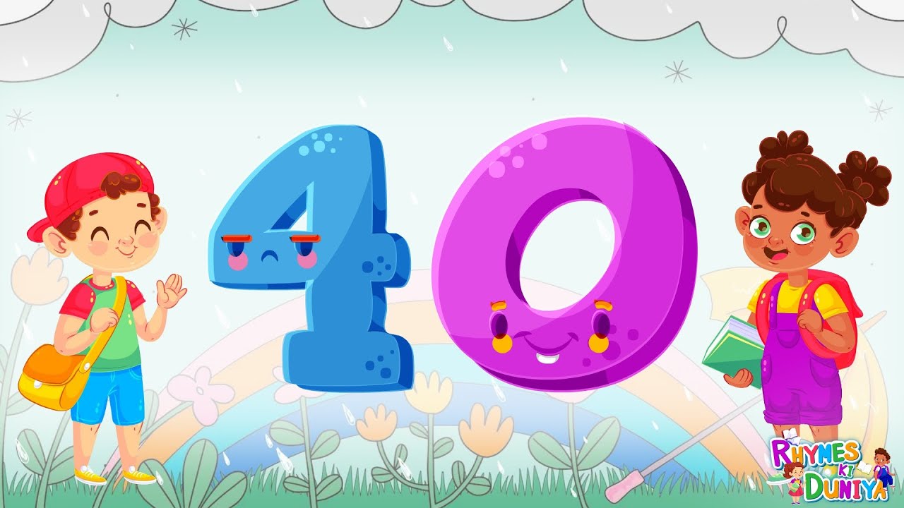 123 Numbers, One two three, kids rhymes, 1 to 100 counting, learn to ...