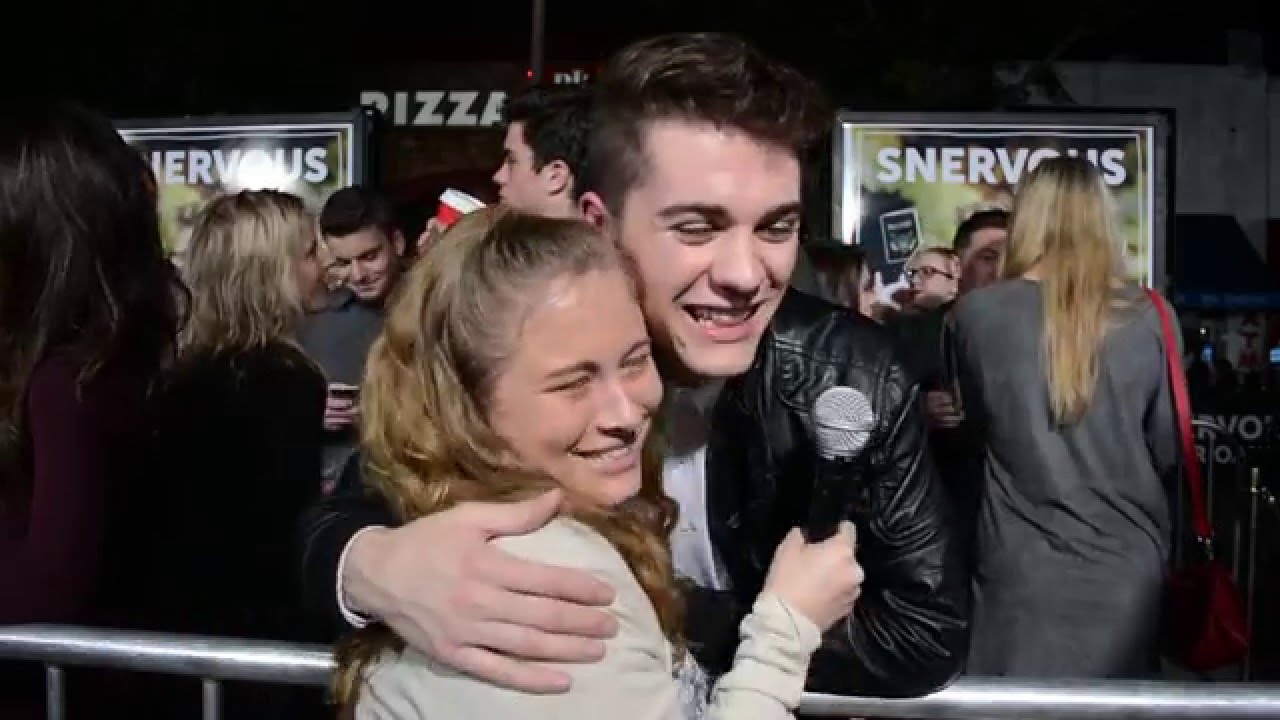 Jordan Doww Interview at Tyler Oakley's SNERVOUS Film Premiere - YouTube