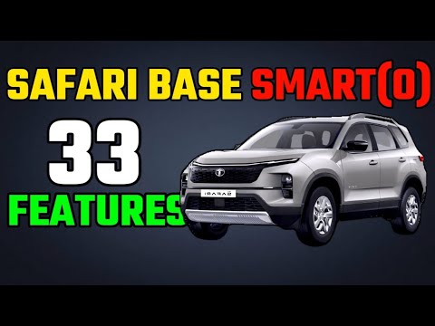 Tata Safari Facelift Base Model SMART(O) 2023|Safari Facelift Base ...