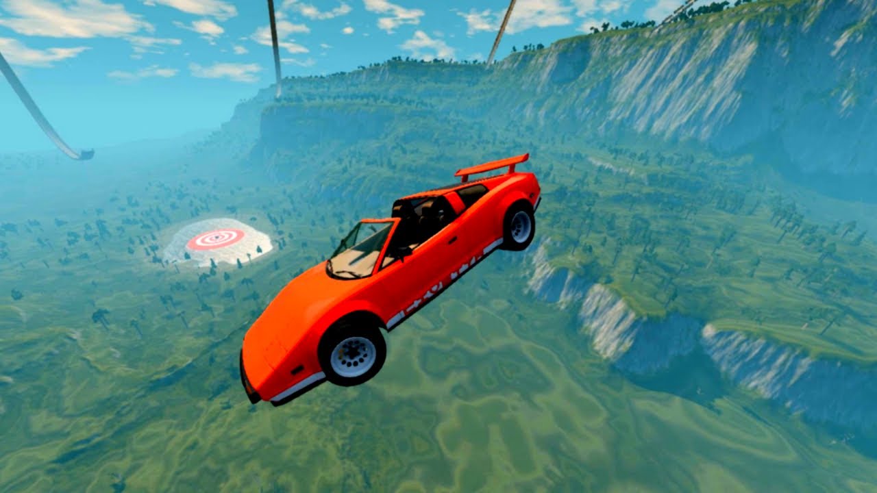 Mega Crushes From The Biggest Springboard ӏ‎ BeamNG Drive Game - YouTube