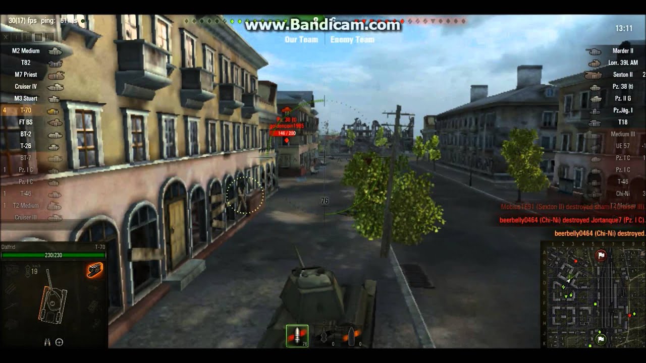 World of Tanks | T-70 Gameplay - Donkeyed Rampage - YouTube