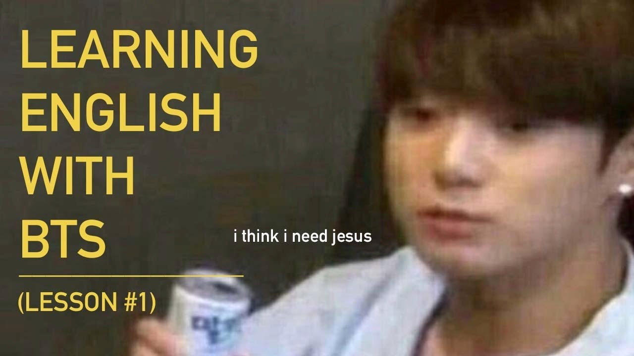 Learn English with BTS (lesson #1) - YouTube