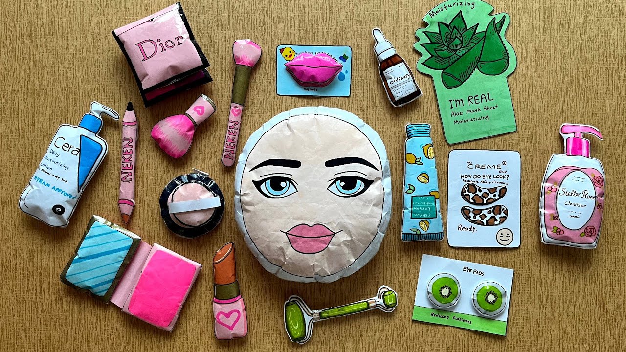 ️ Paper Diy ️ Roblox Baddie Skincare and Makeup 💖 Blind Bag Paper ...