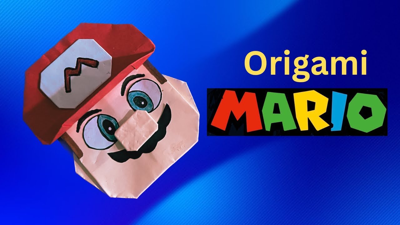 Origami Super Mario Bros | Paper Mario origami king | Paper Craft - YouTube