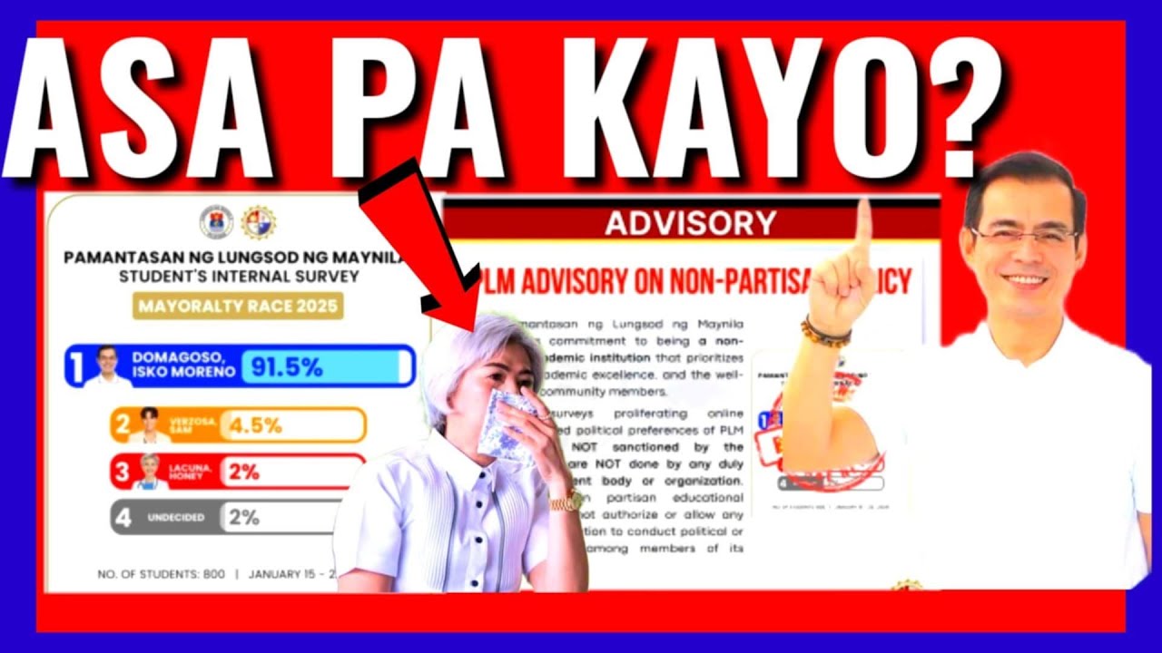 PAKAGAT? STRATEHIYA NIYO BULOK-KAPAG SI YORME MERON SURVEY MISMO SIYA ...