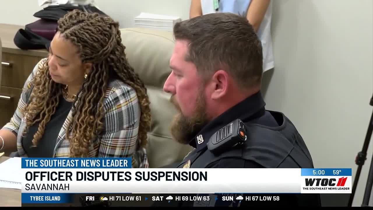 Savannah officer pushing to overturn suspension for improper chase that ...