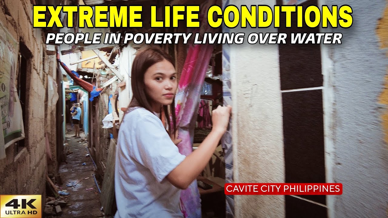 This Filipino Community Lives Over Water in Cavite City Philippines [4K ...