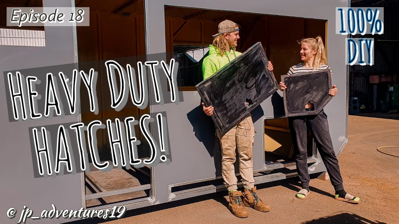 DIY Heavy Duty HATCHES! A Guide from Start to Finish - Ex-Army Unimog ...