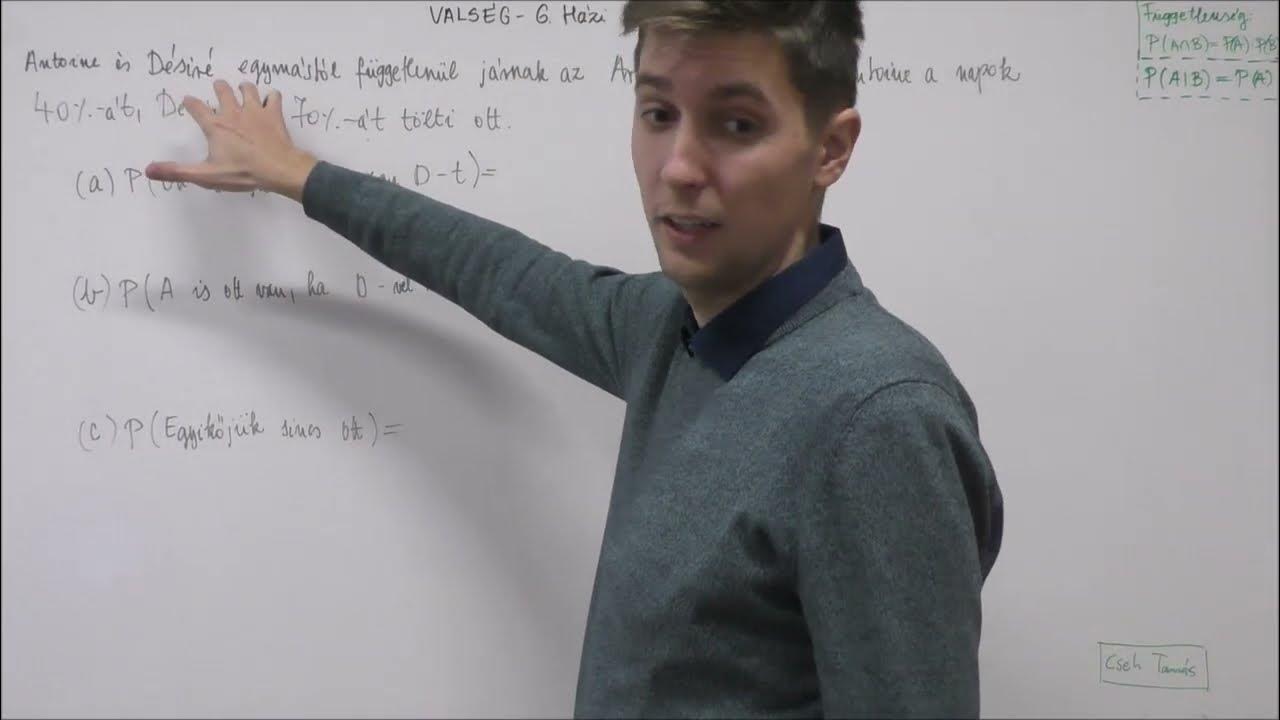 Valószínűségszámítás 6. óra - 03 - YouTube