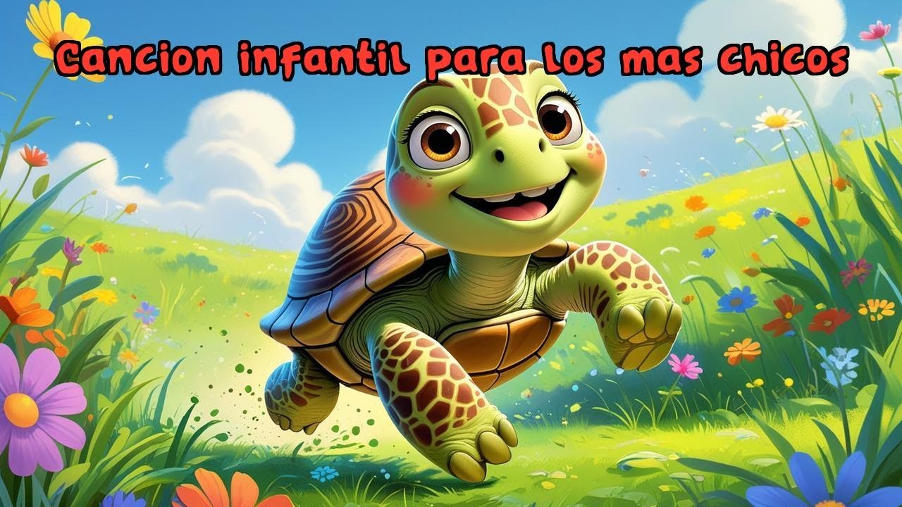 🐢 Canción para niños: La tortuga veloz y divertida - YouTube