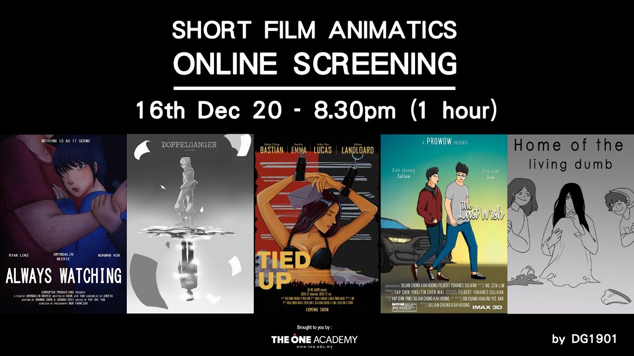 DG1901 DVC SHORT FILM ANIMATICS ONLINE SCREENING - YouTube