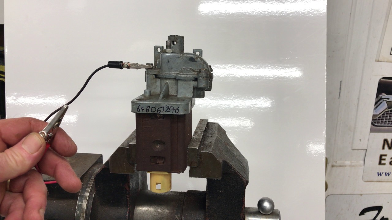 Tested 1964 Power Vent Window Motor and Regulator - YouTube