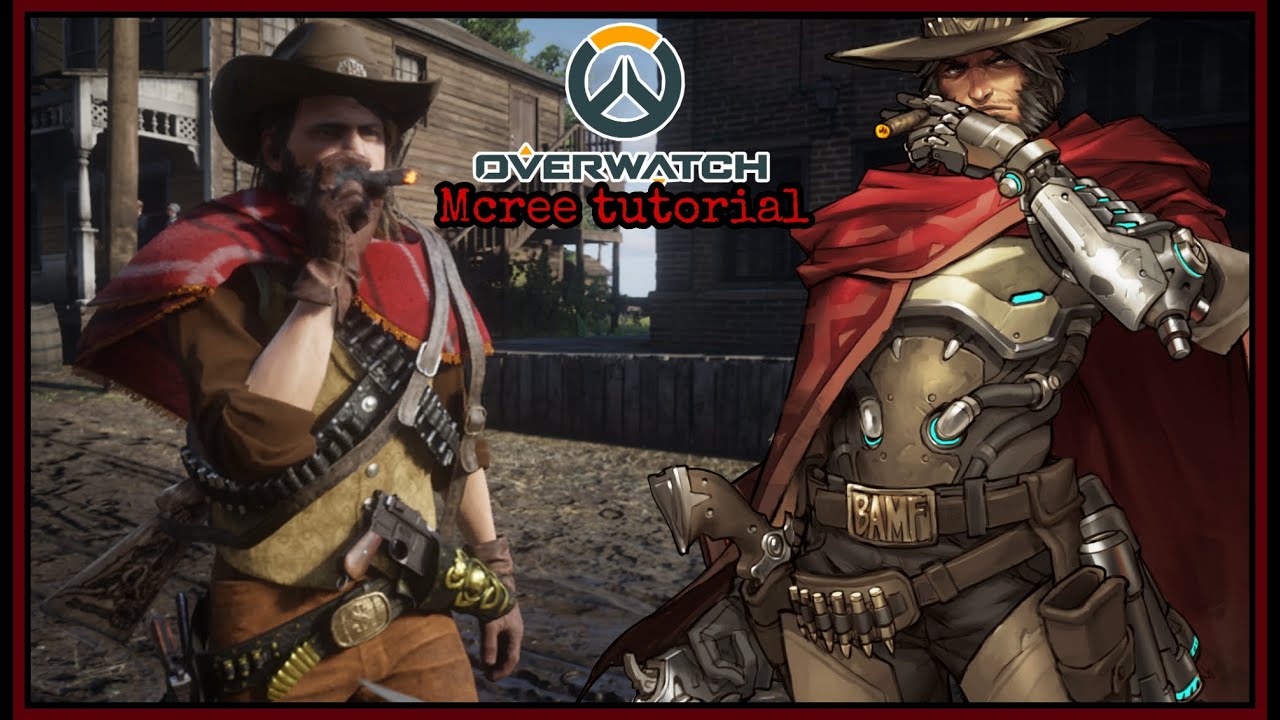 Red Dead Online - Jesse Mccree Outfit Tutorial - YouTube