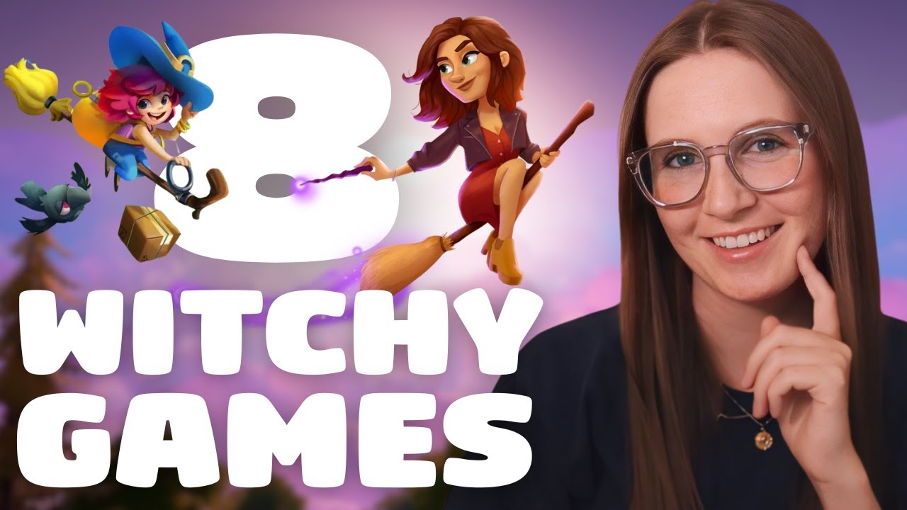 8 COZY WITCHY games to play this fall! - YouTube