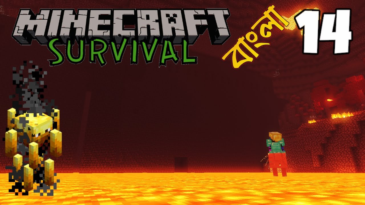 Nether Fortress Raid! | Minecraft Survival Let's Play Episode 14 - YouTube