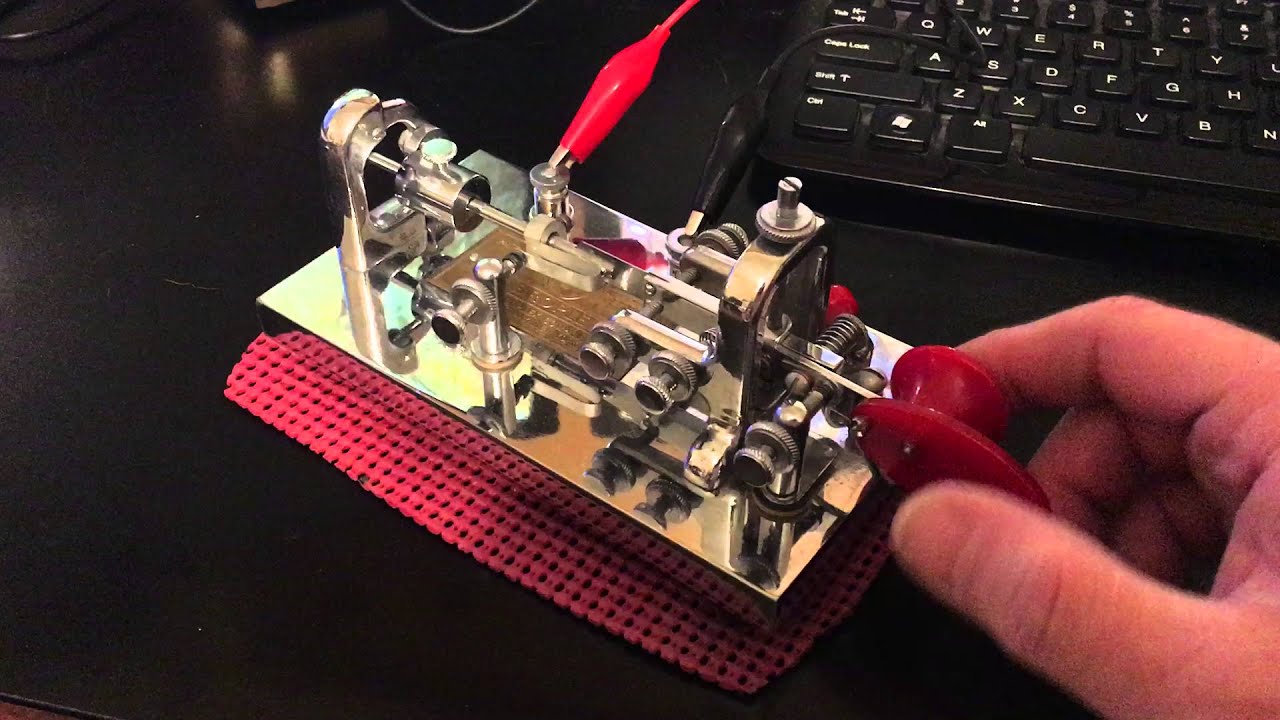 Vibroplex Original Deluxe. - YouTube